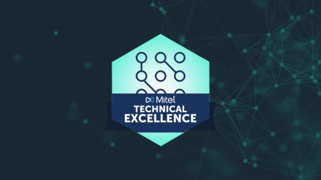 Verge | Earns Mitel Technical Excellence Award